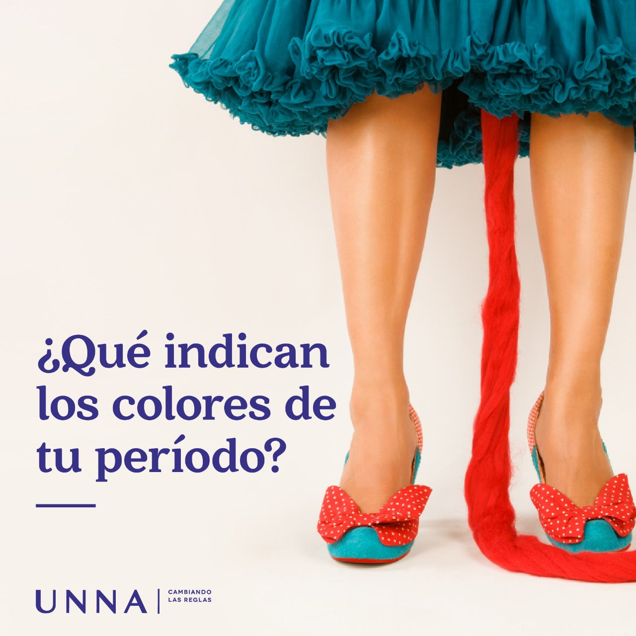 ¿Qué indican los colores de tu periodo? | Blog | UNNA - Cambiando las ...